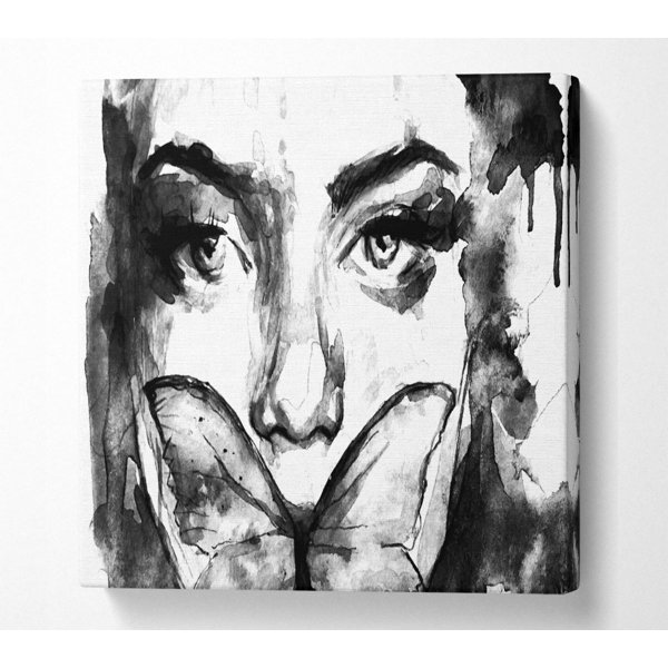 ClassicLiving The Butterfly Mouth - Wrapped Canvas Print | Wayfair.co.uk