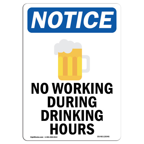 SignMission No Working During Sign | Wayfair