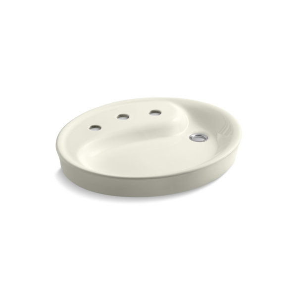 Kohler Yin Yang Wading Pool Bathroom Sink with 8" Centers in White ...