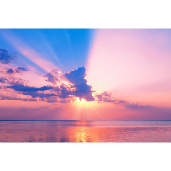 Highland Dunes " Beautiful Pink Sunset " by Vvvita - Wayfair Canada