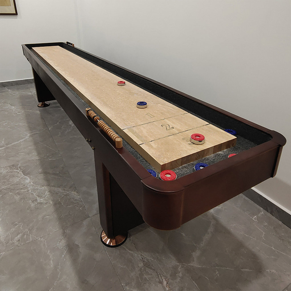 The Drift Architect 9-Foot Classic Deluxe Shuffleboard Table The Drift ...