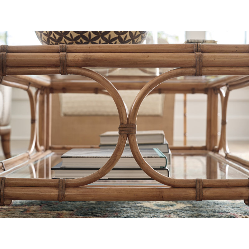 Tommy Bahama Home Deering Bay Rectangular Cocktail Table | Wayfair