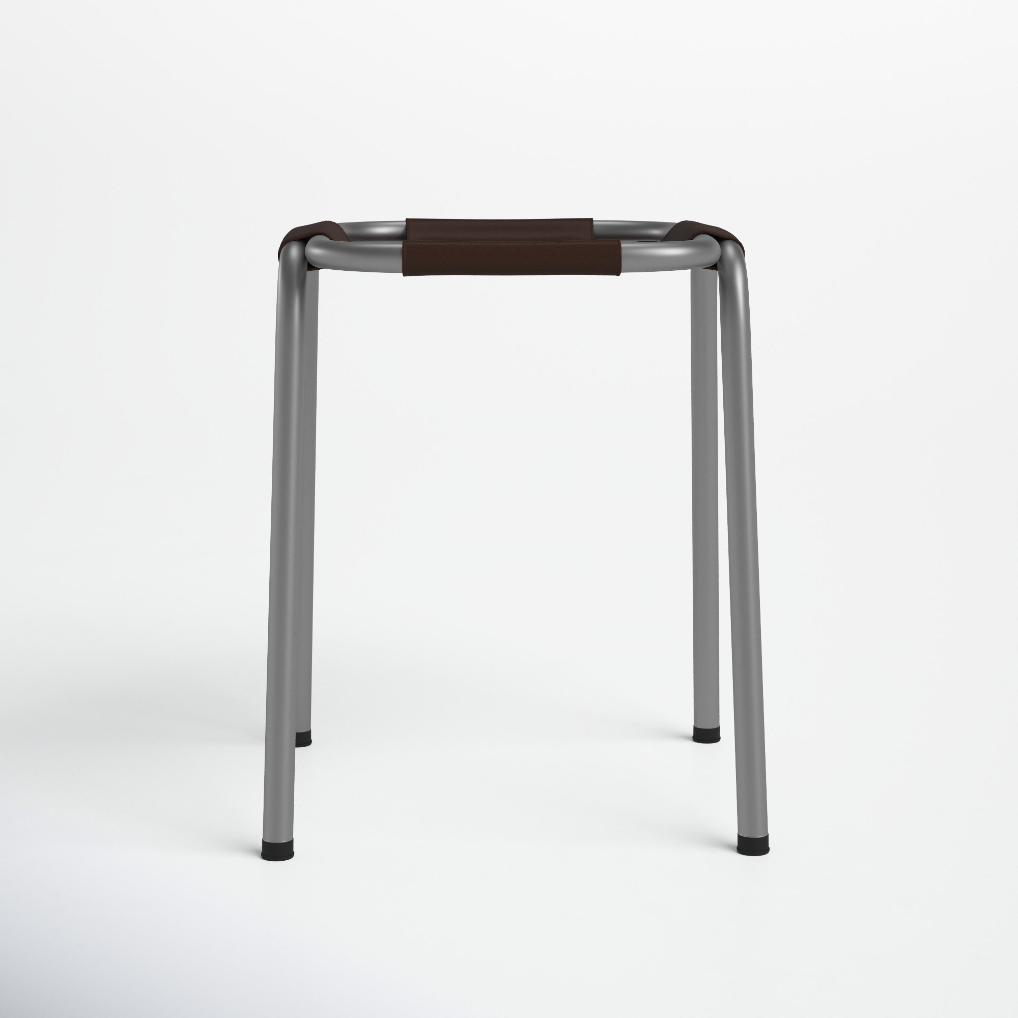 Joss & Main Perry Metal Accent Stool | Wayfair