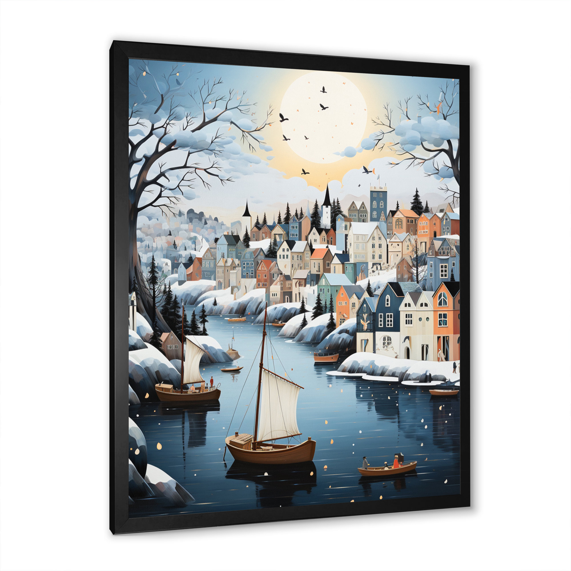 Winston Porter Harbord Harbour Silver Anchorage I - Nautical & Beach ...