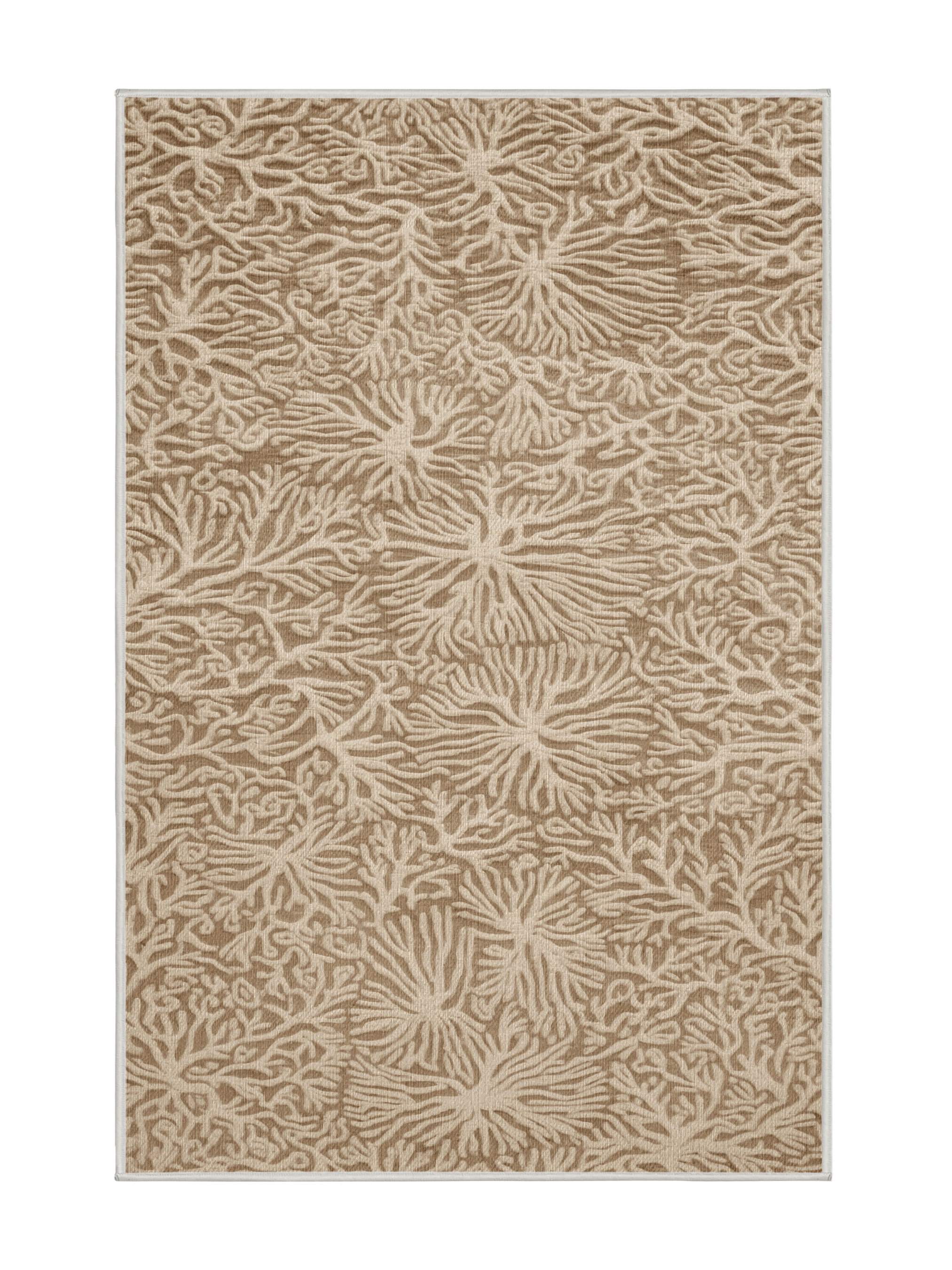 Dakota Fields Washable Coral Patterns Hawaiian Area Rug | Wayfair
