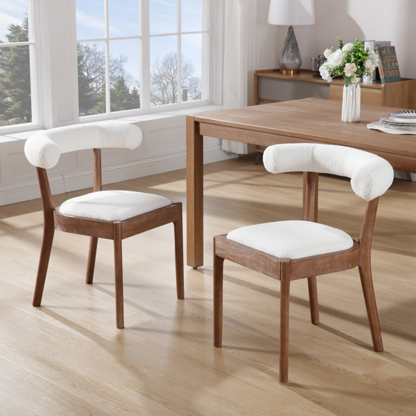 Ophelia & Co. Ayman Solid Back Side Chair & Reviews | Wayfair