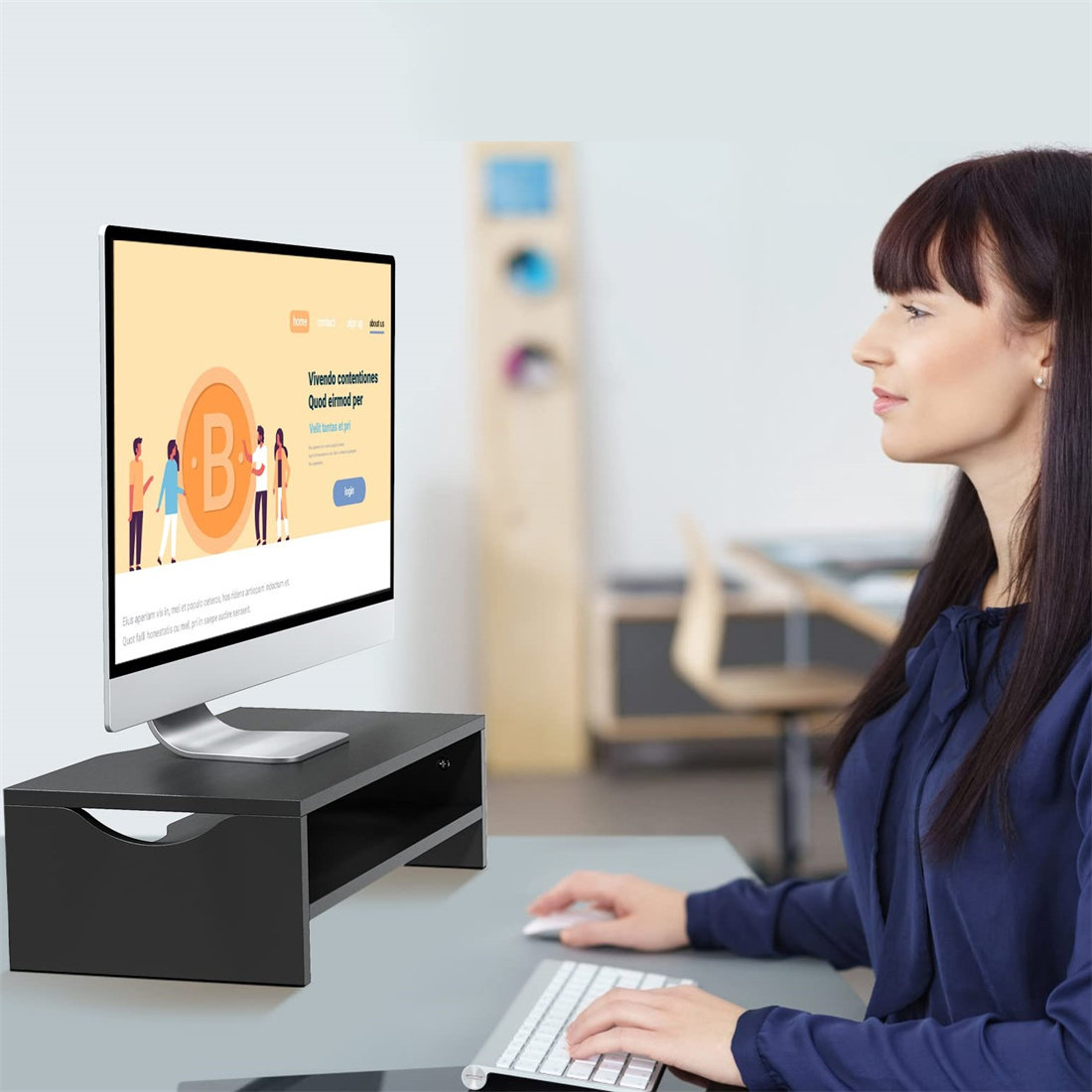 Latitude Run® Monitor Stand | Wayfair