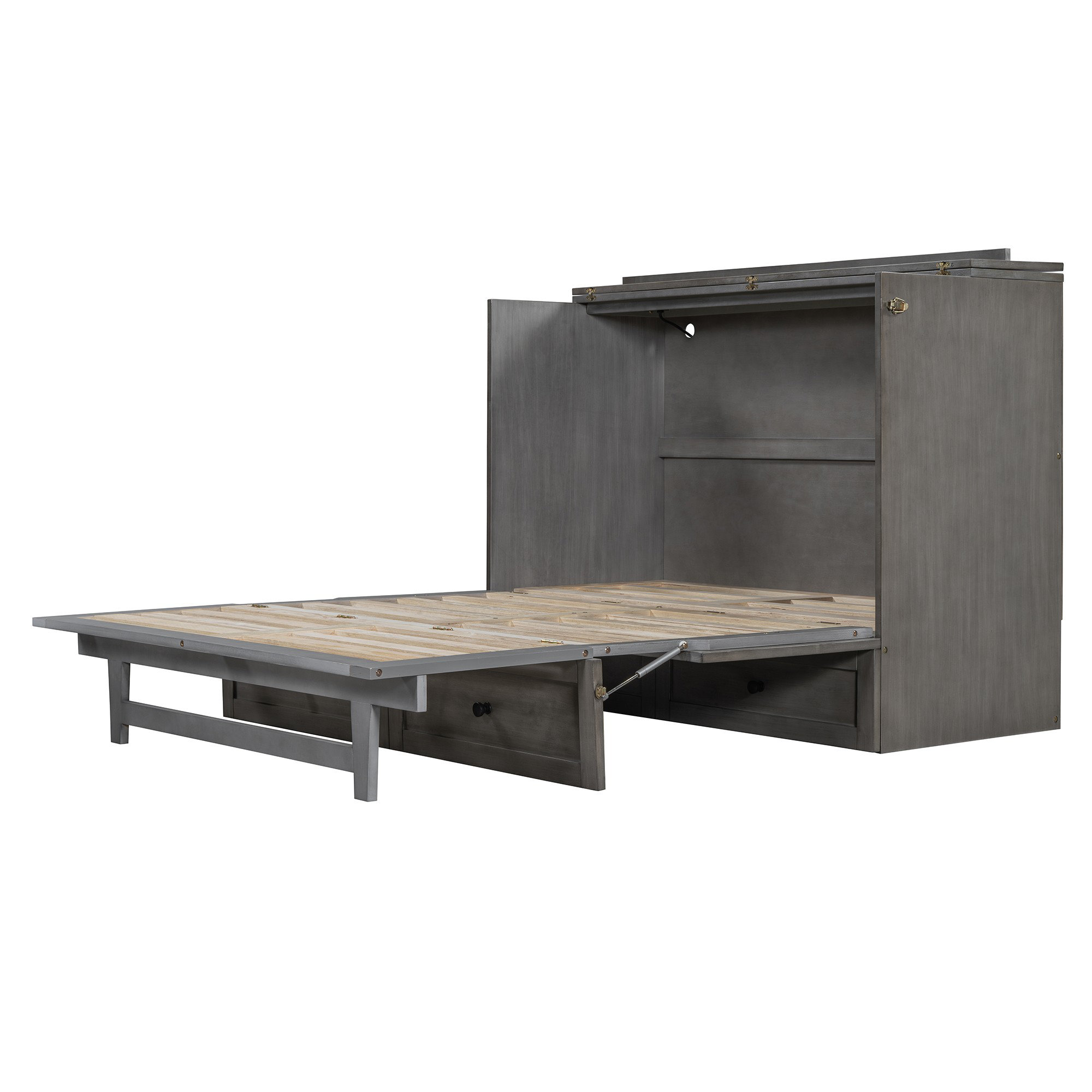 Longshore Tides Space saving multifunctional Murphy bed | Wayfair