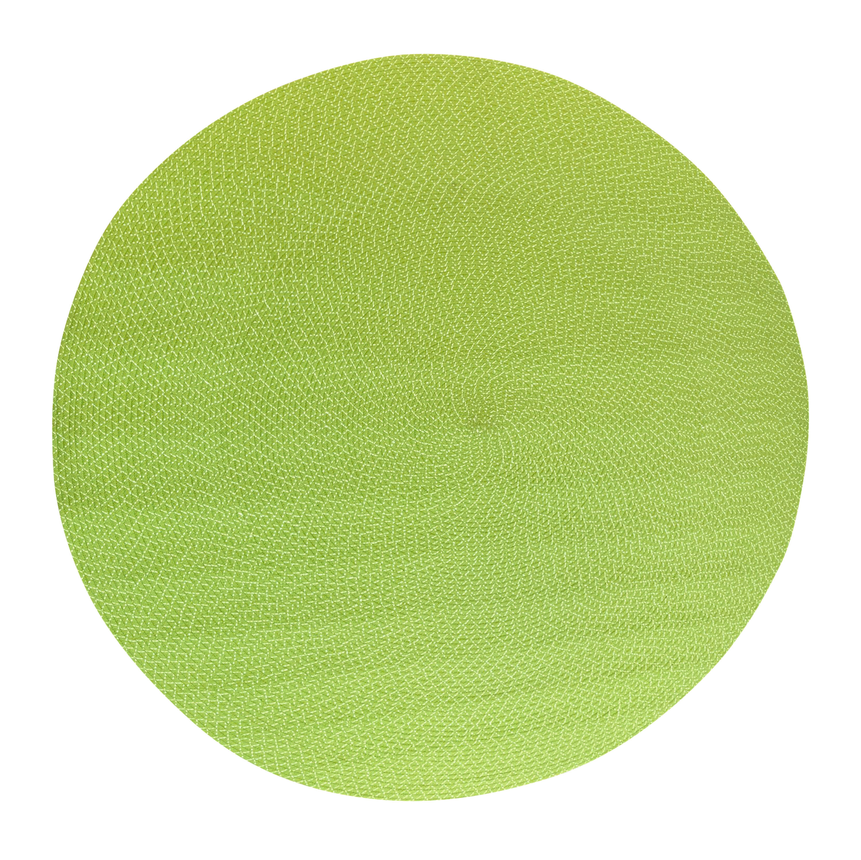 Rosalind Wheeler Rogowski Braided Chartreuse Area Rug | Wayfair