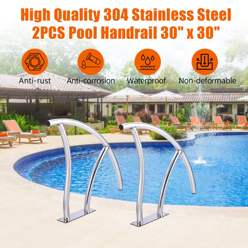 Yesurprise Swimming Pool Stainless Steel Safety Sign | Wayfair