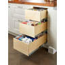 Slide-A-Shelf Made-To-Fit 8 Inch High Box Unit Full Extension Rails ...