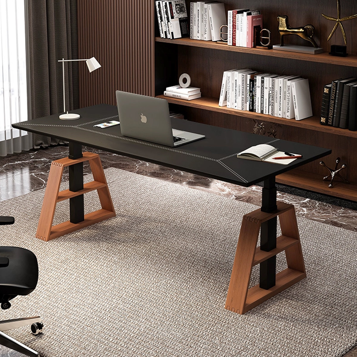 17 Stories Rectangular Electric Adjustable Standing Desk - Wayfair Canada