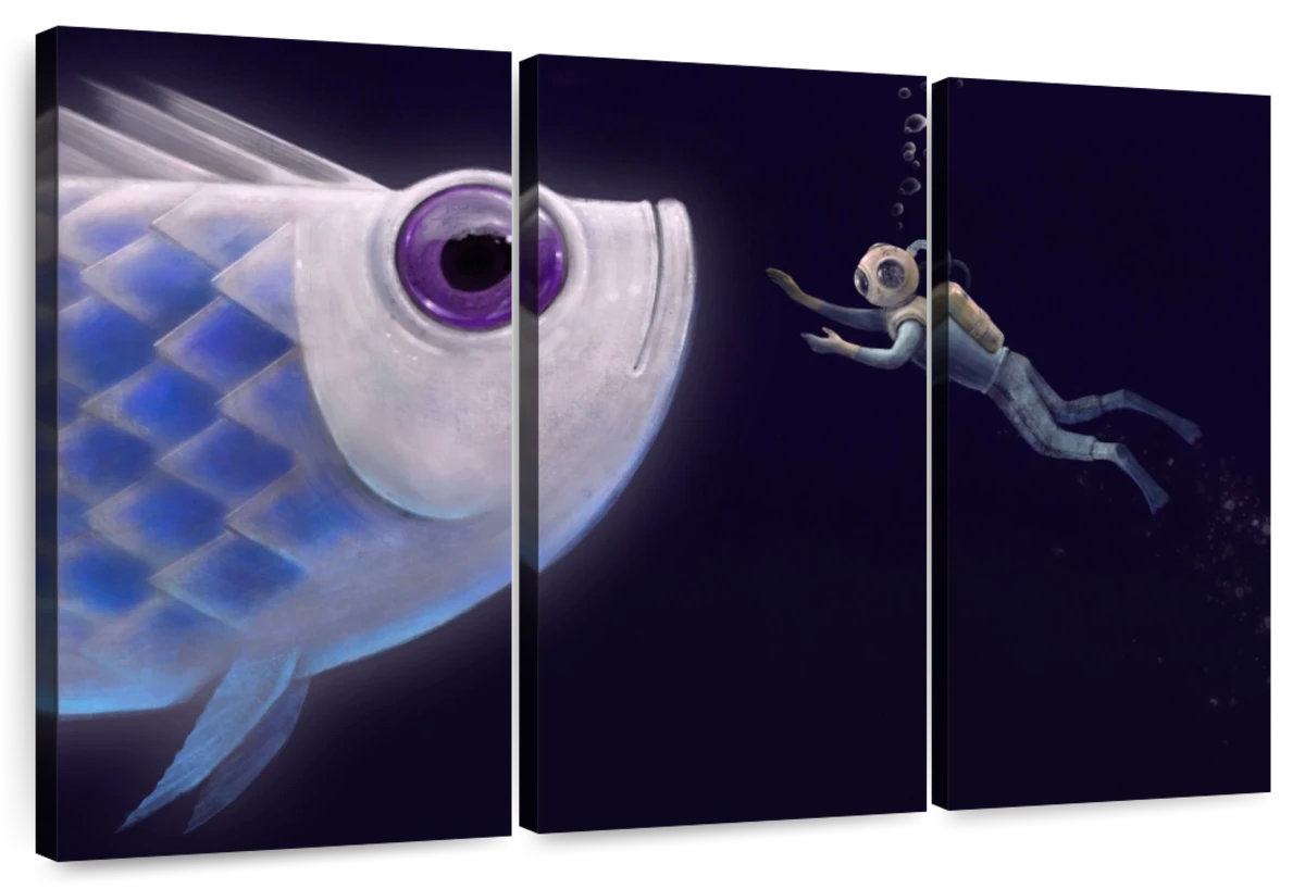Elephant Stock Deep Sea Fish Encounter | Wayfair
