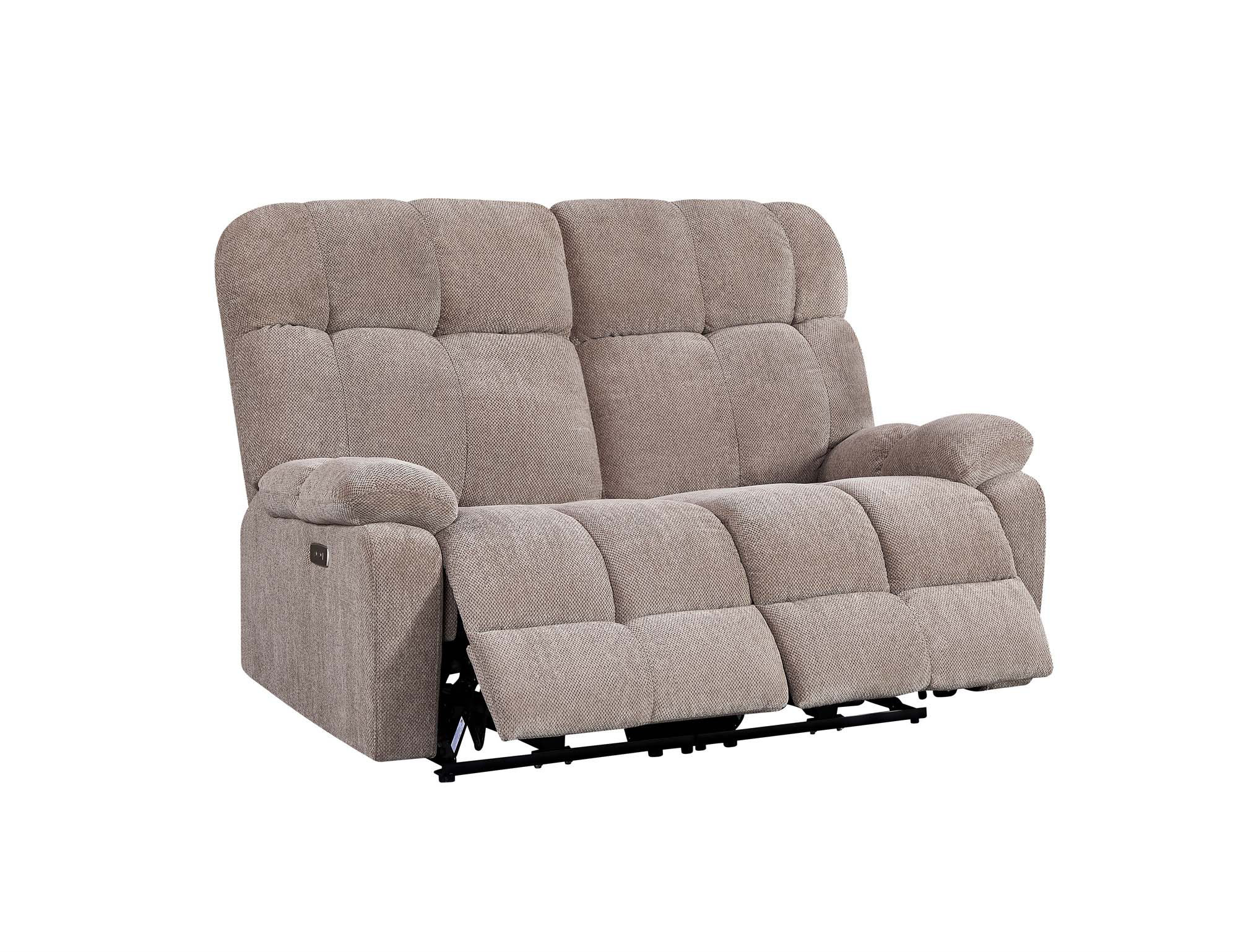 Latitude Run® Comfortable Dual OKIN Motor Recliner Sofa with Multiple ...