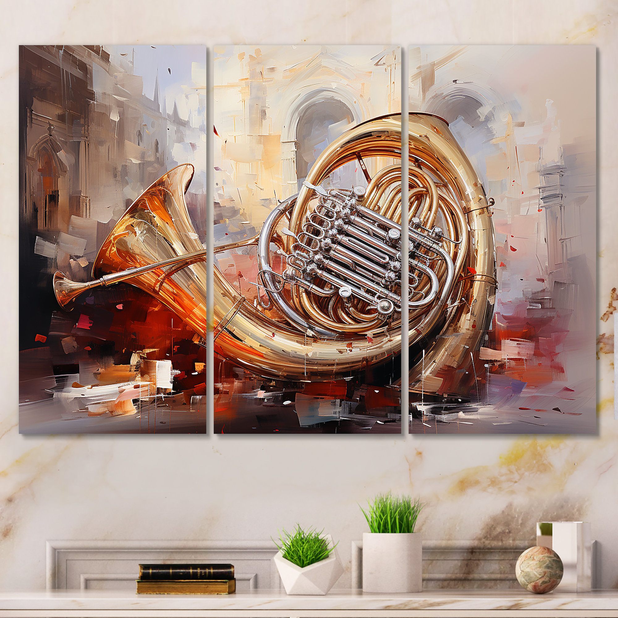 Red Barrel Studio® Tubas Embrace Grand A Broad Golden Arc II - Music ...