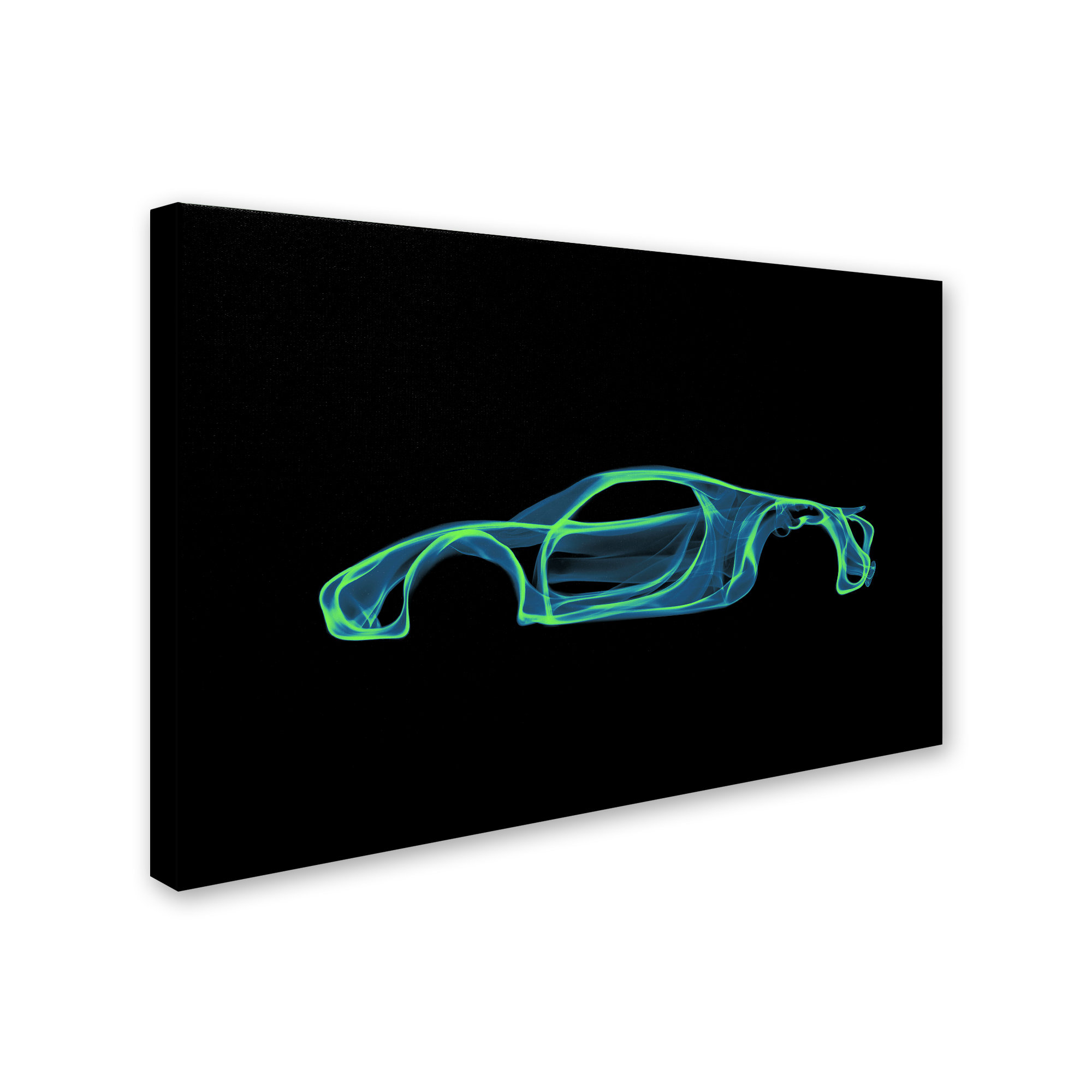 Hokku Designs Magar Magar 'Porsche 918 Spyder' Graphic Art Print on ...