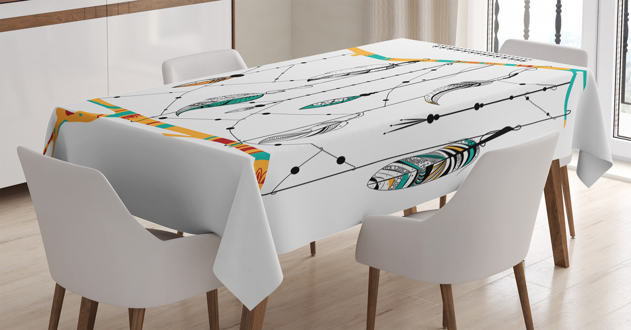 East Urban Home Native American Tablecloth | Wayfair
