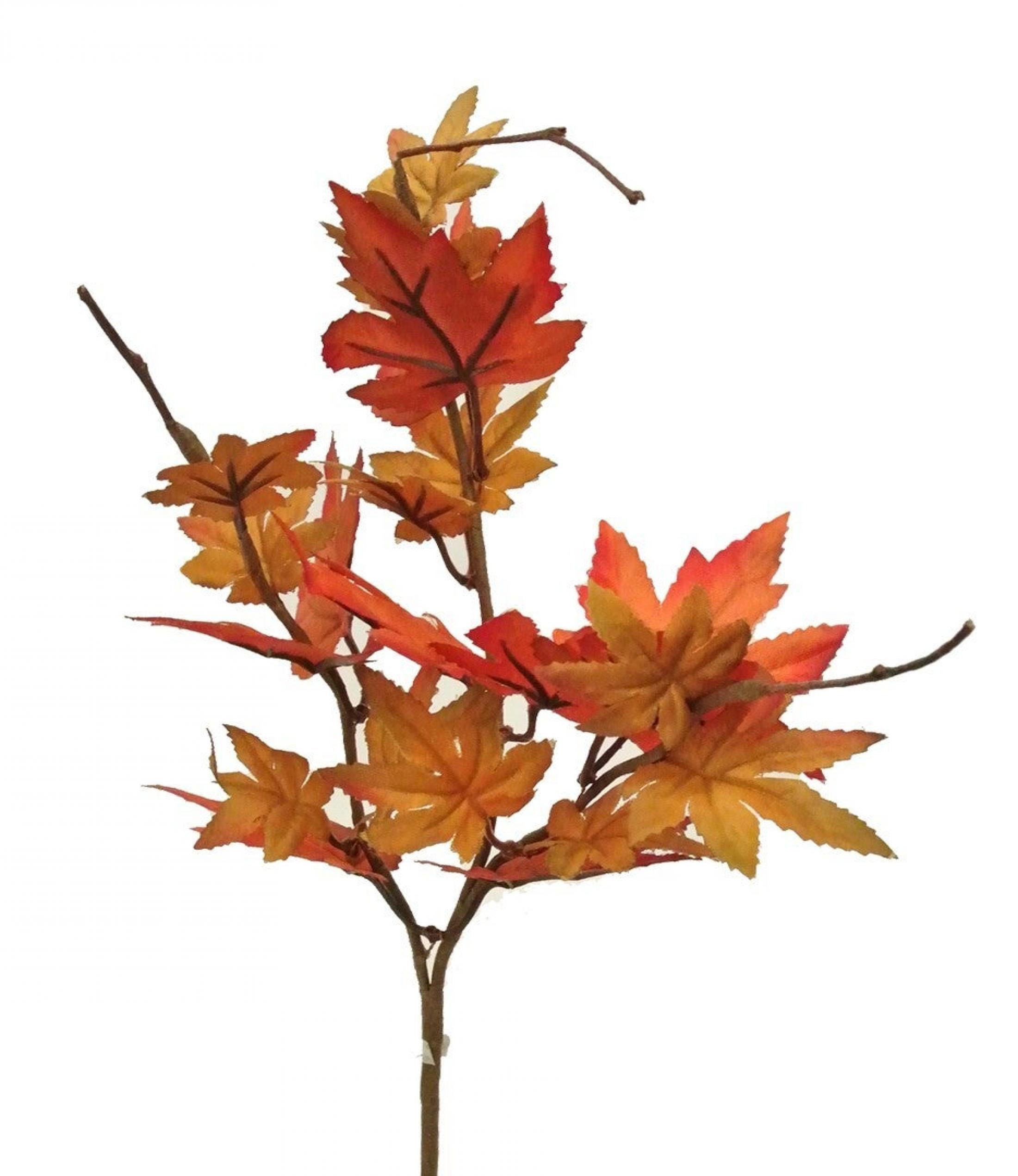 Primrue Autumn Maple Leaves Pick Faux Plants And Trees | Wayfair