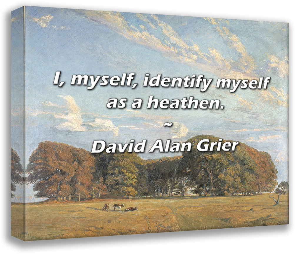 Fleur De Lis Living Artsy Quote "I, myself, identify myself as a ...