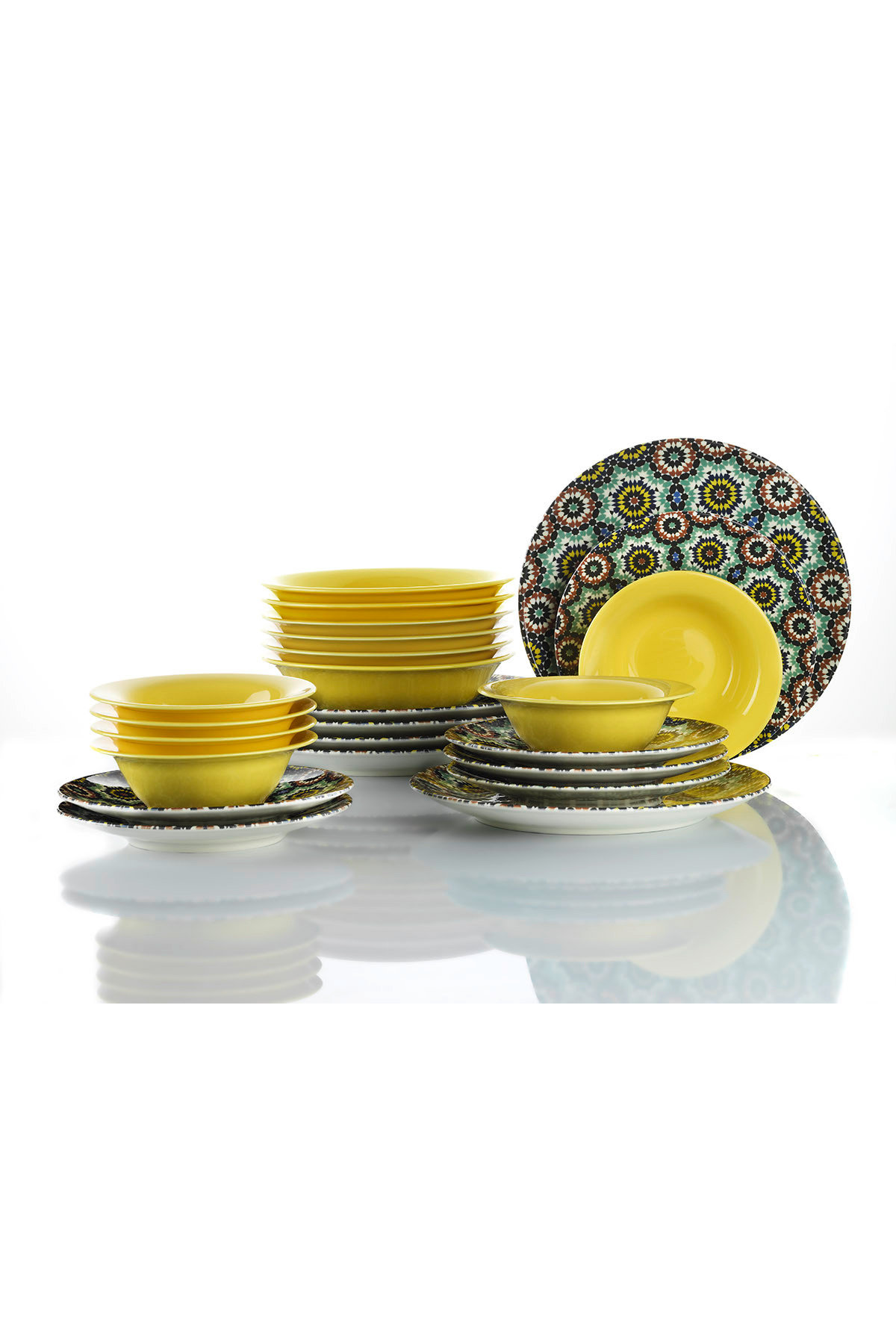 East Urban Home Philipe 24 Piece Dinnerware Set, Service for 6 | Wayfair