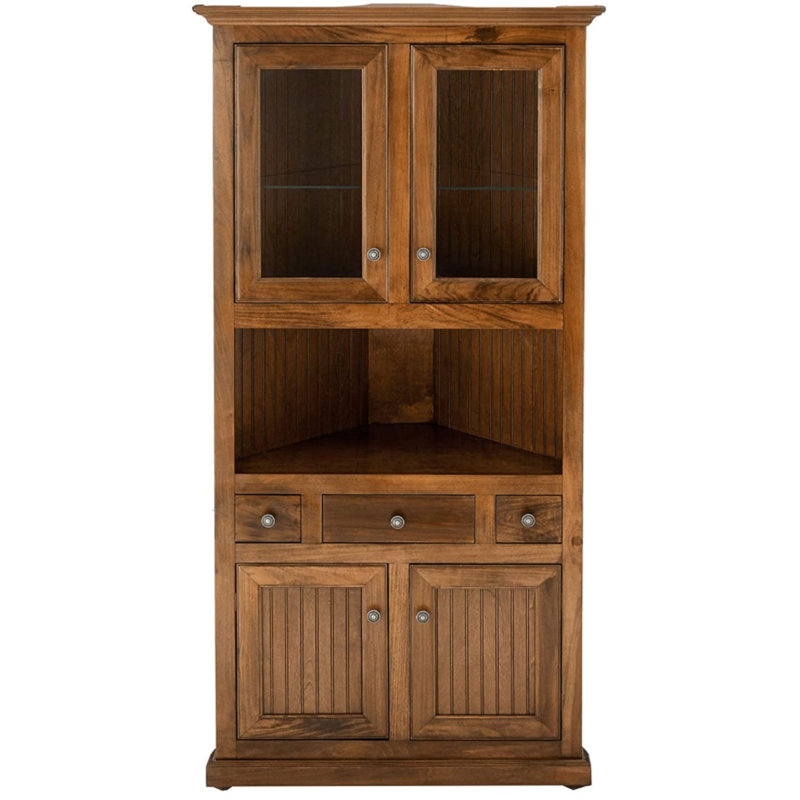 World Menagerie Didier Lighted Corner Display Stand & Reviews | Wayfair