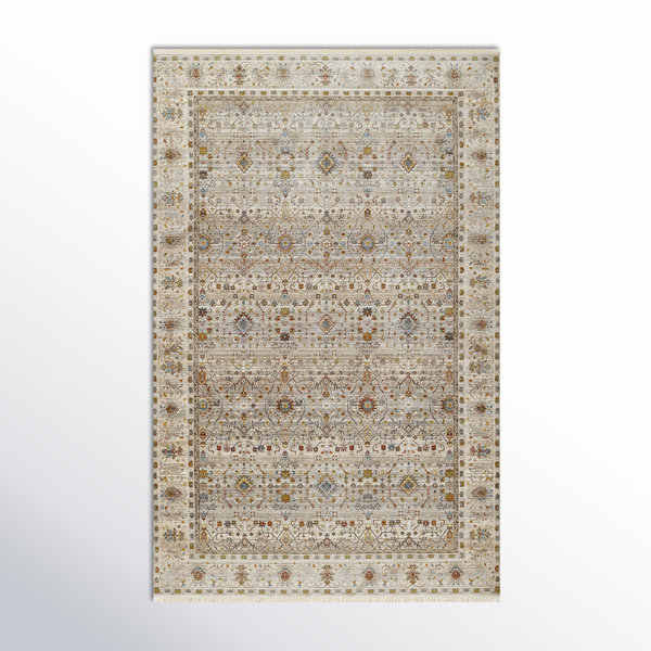 Applecroft Oriental Gray Area Rug | Birch Lane