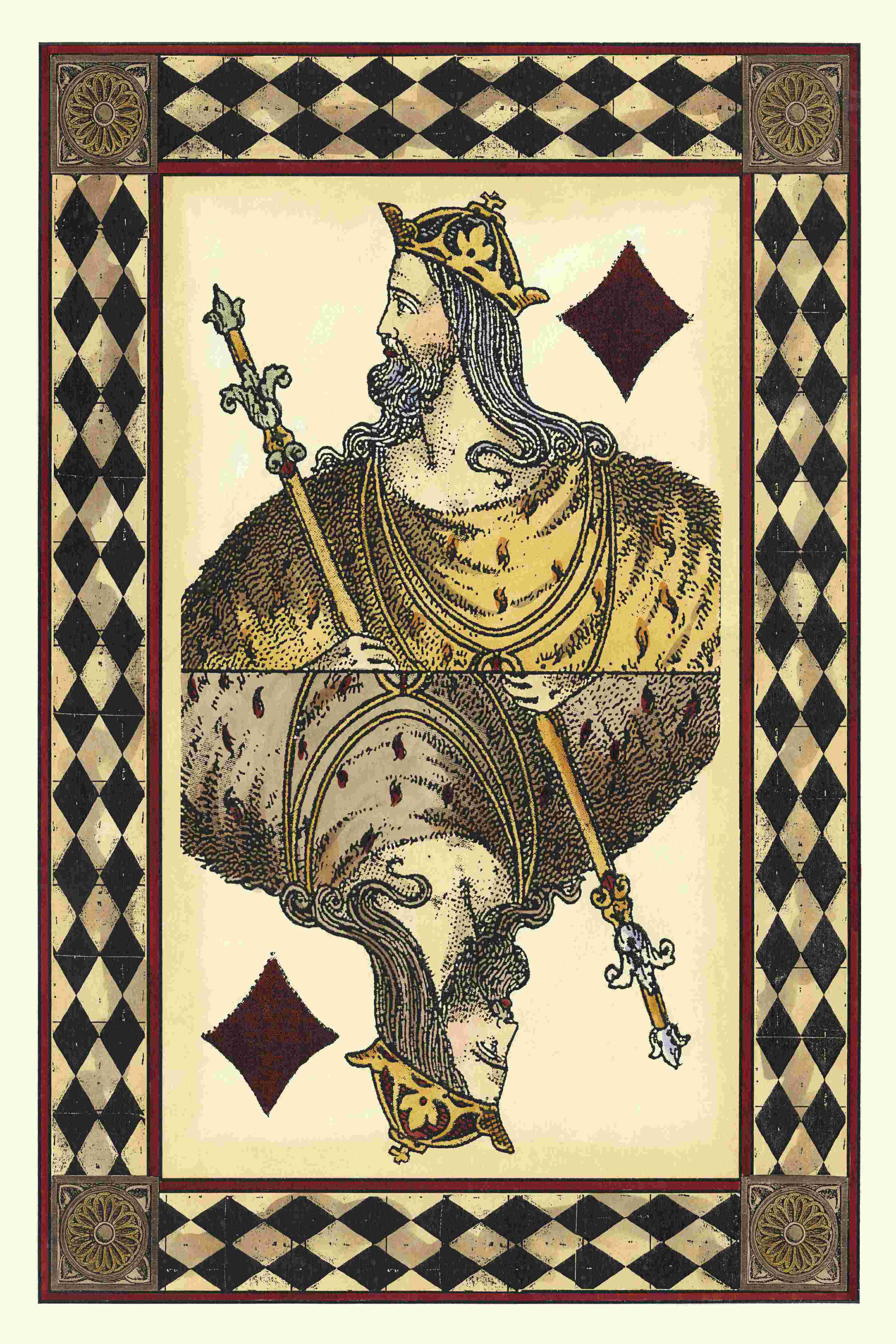 Bloomsbury Market Harlequin Cards II | Wayfair