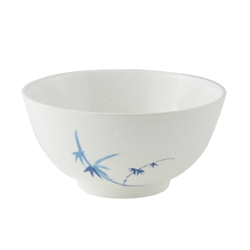 Thunder Group Inc. Bamboo 25 oz. Melamine Rice Bowl | Wayfair