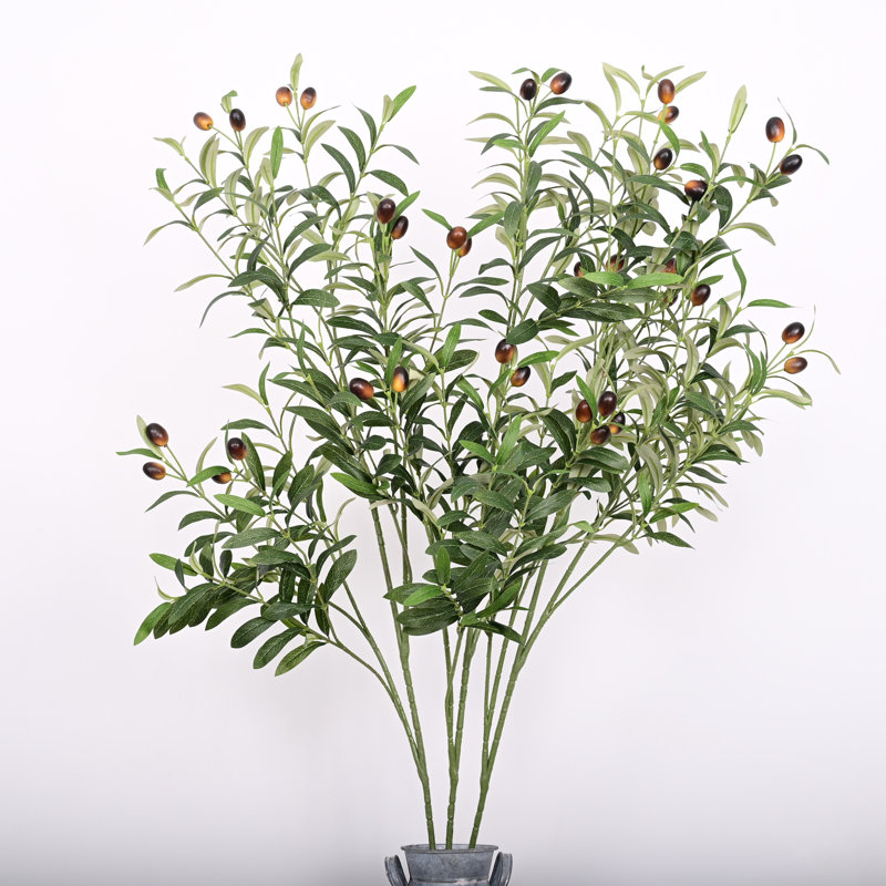 Ophelia & Co. Artificial Farmhouse Greenery Branch Long Stem Foliage ...