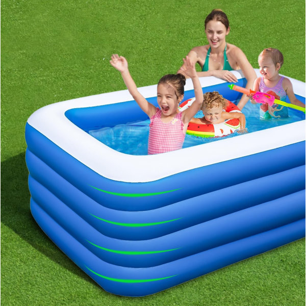 INVOTOT Inflatable Swimming Pool, Large Inflatable Pools, Blow Up ...