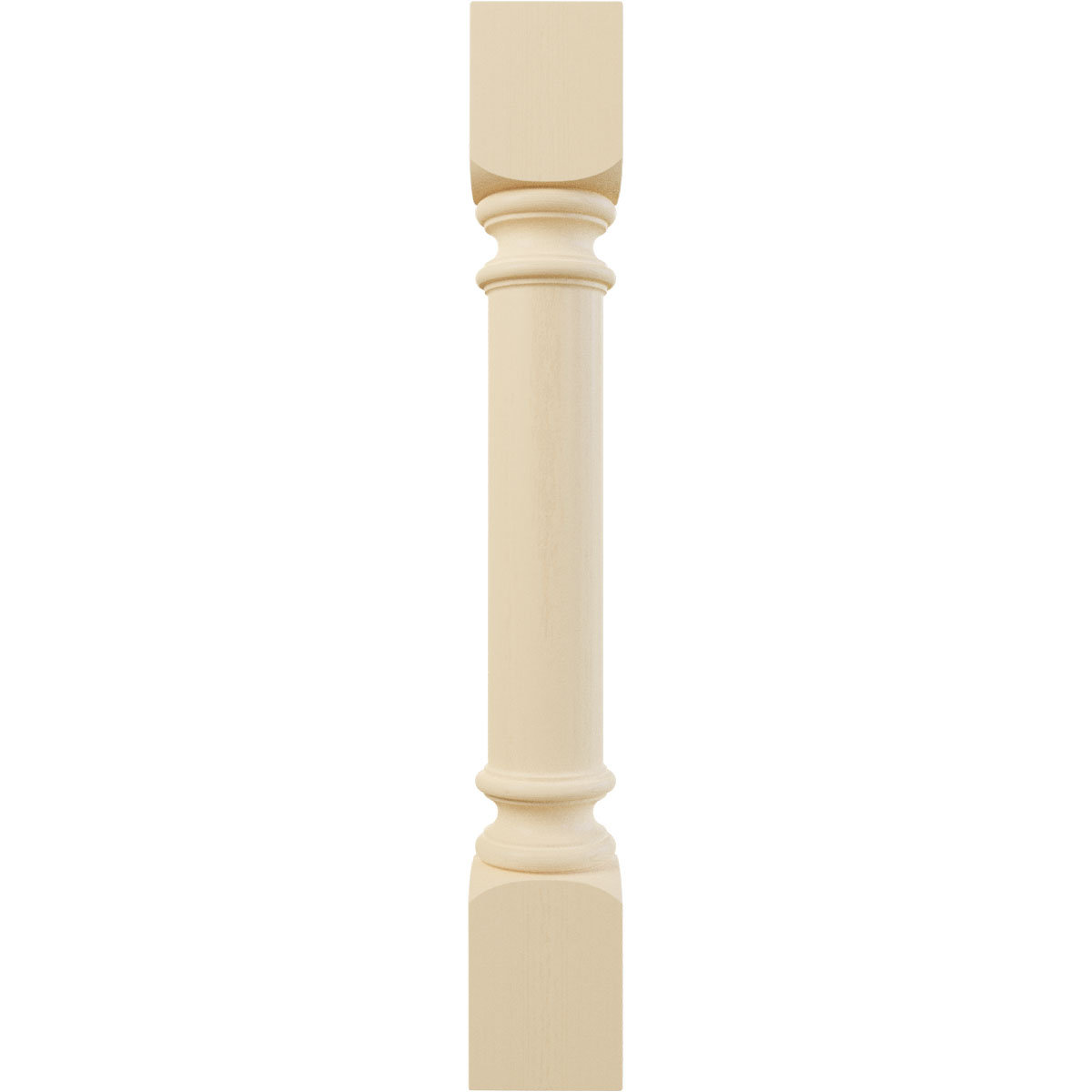 Ekena Millwork Traditional Cabinet Column (Top Block: 6") & Reviews ...