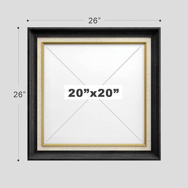 SIGNLEADER Classic Vintage - 2 Piece Single Picture Frame Painting Set ...