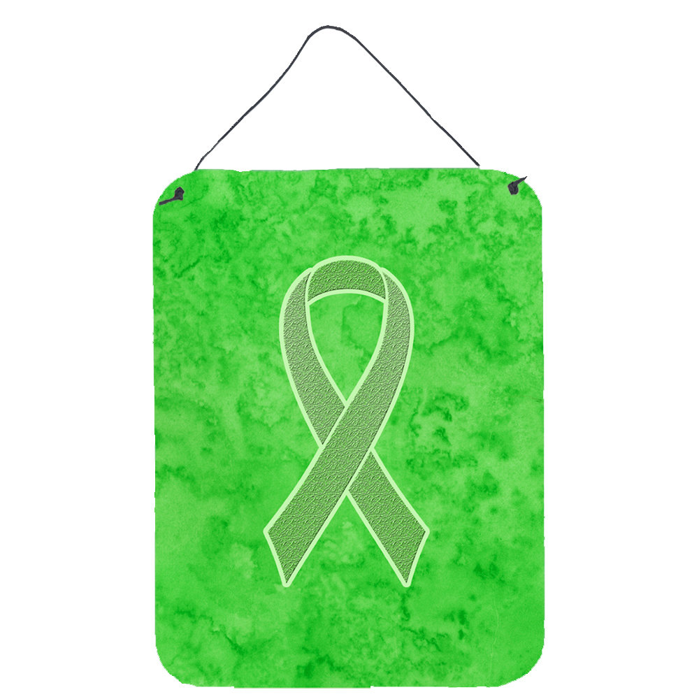 Caroline's Treasures Green Ribbon For Lymphoma Cancer Awareness by ...