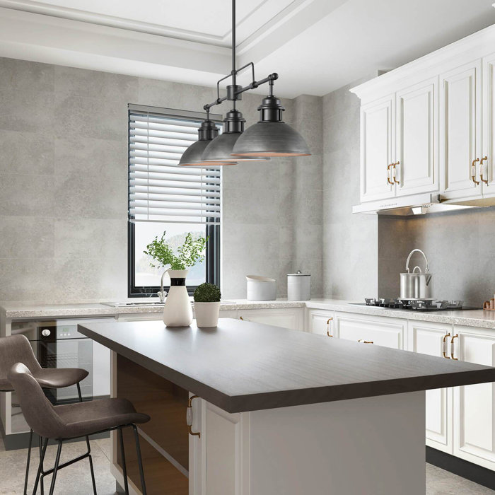 Trent Austin Design® Hendon 3 - Light Kitchen Island Pendant & Reviews ...