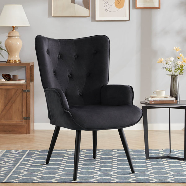 Mercer41 Upholstered Wingback Chair & Reviews | Wayfair