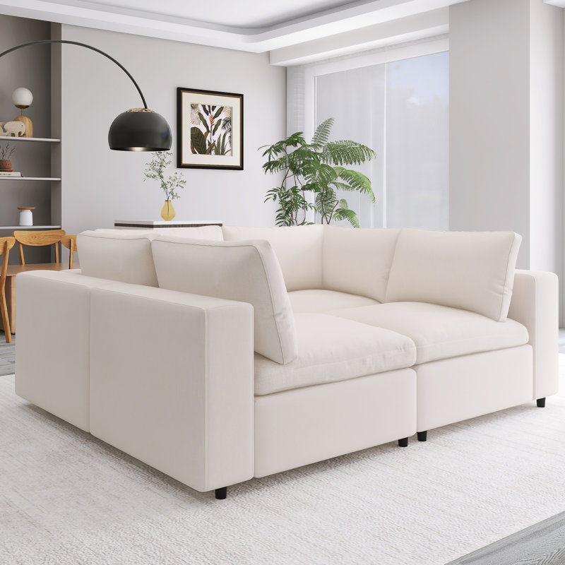 Latitude Run® Modular Sofa With With Built-In Bluetooth Speaker | Wayfair