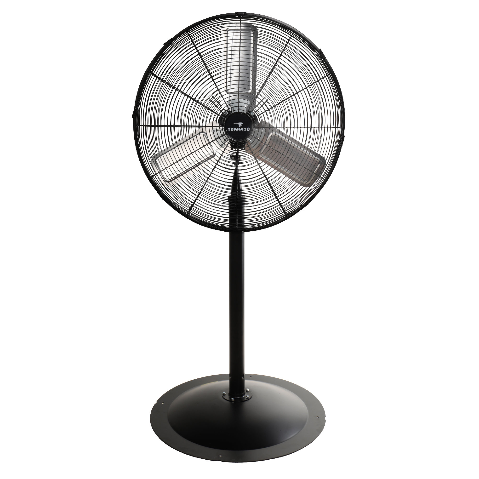 Tornado Fans Tornado 24" High Velocity Stationary Non-Oscillating Metal ...