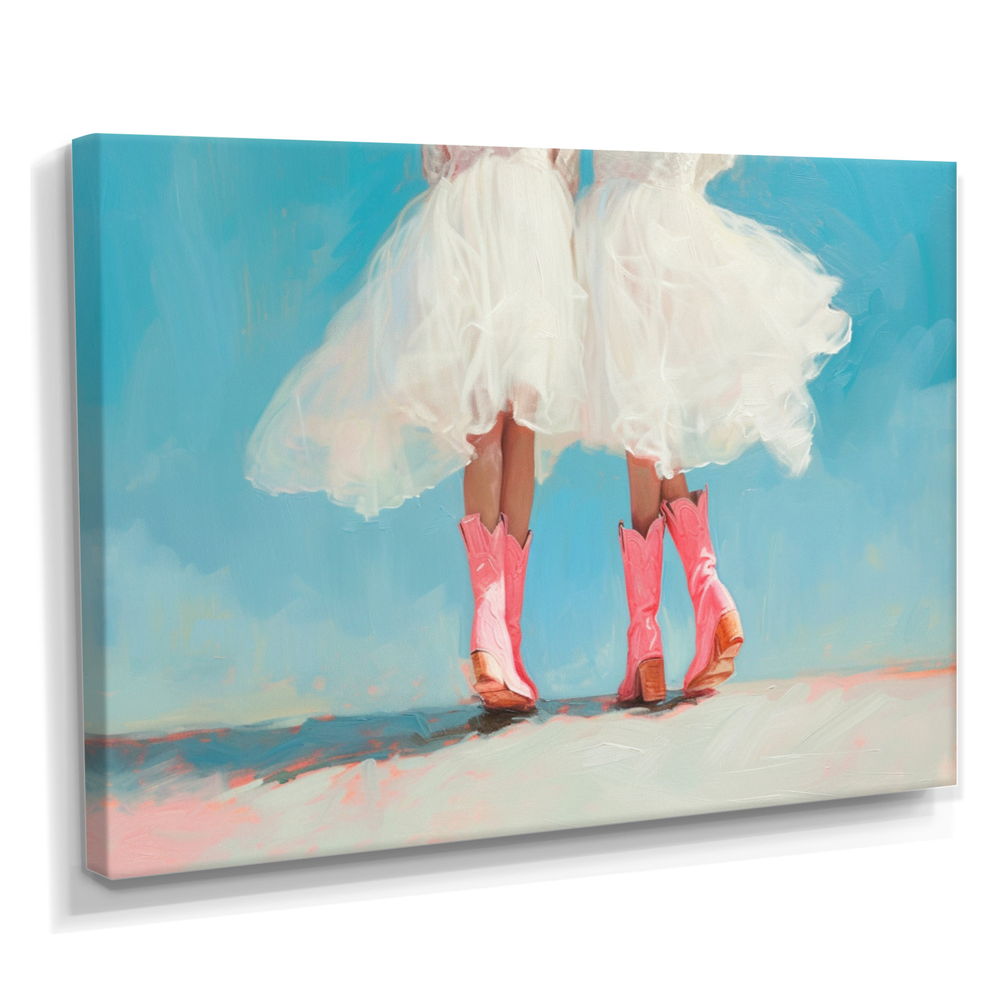 House of Hampton® Square Dancing Cowgirls In Austin Texas II - Cowgirls ...