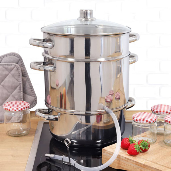 Belfry Kitchen HI Fruit Juice Steamer 26 Cm 8 L | Wayfair.co.uk