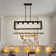 Gracie Oaks Rectangular Linear 5-light Pendant Lights | Wayfair