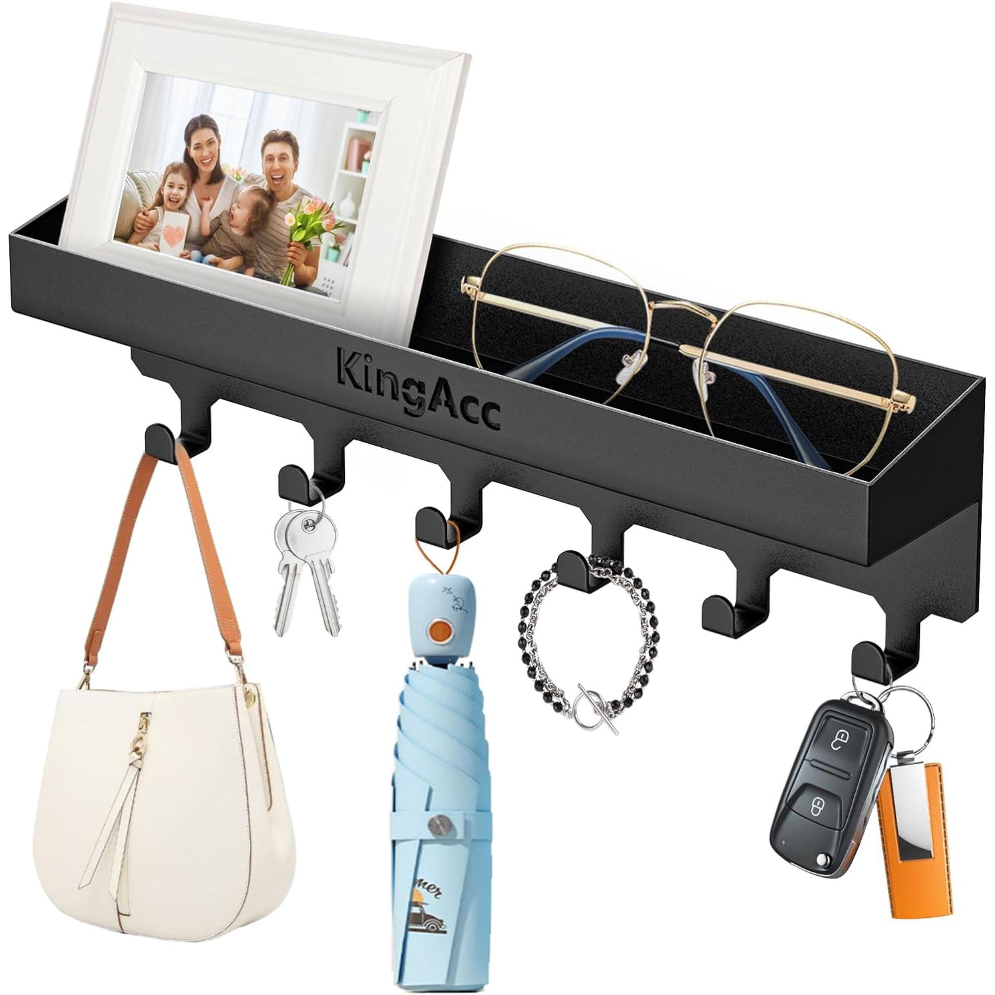 Textiles Hub Key Holder For Wall Decorative, Wall Mounted Key And Mail ...