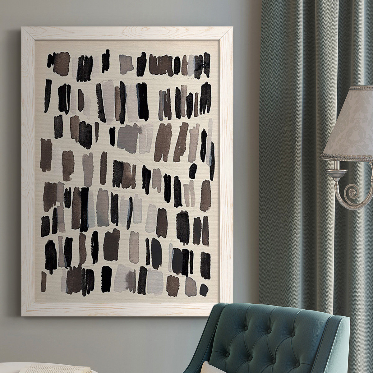 Wrought Studio™ Diljana Chalk And Flint III Framed On Canvas Print ...