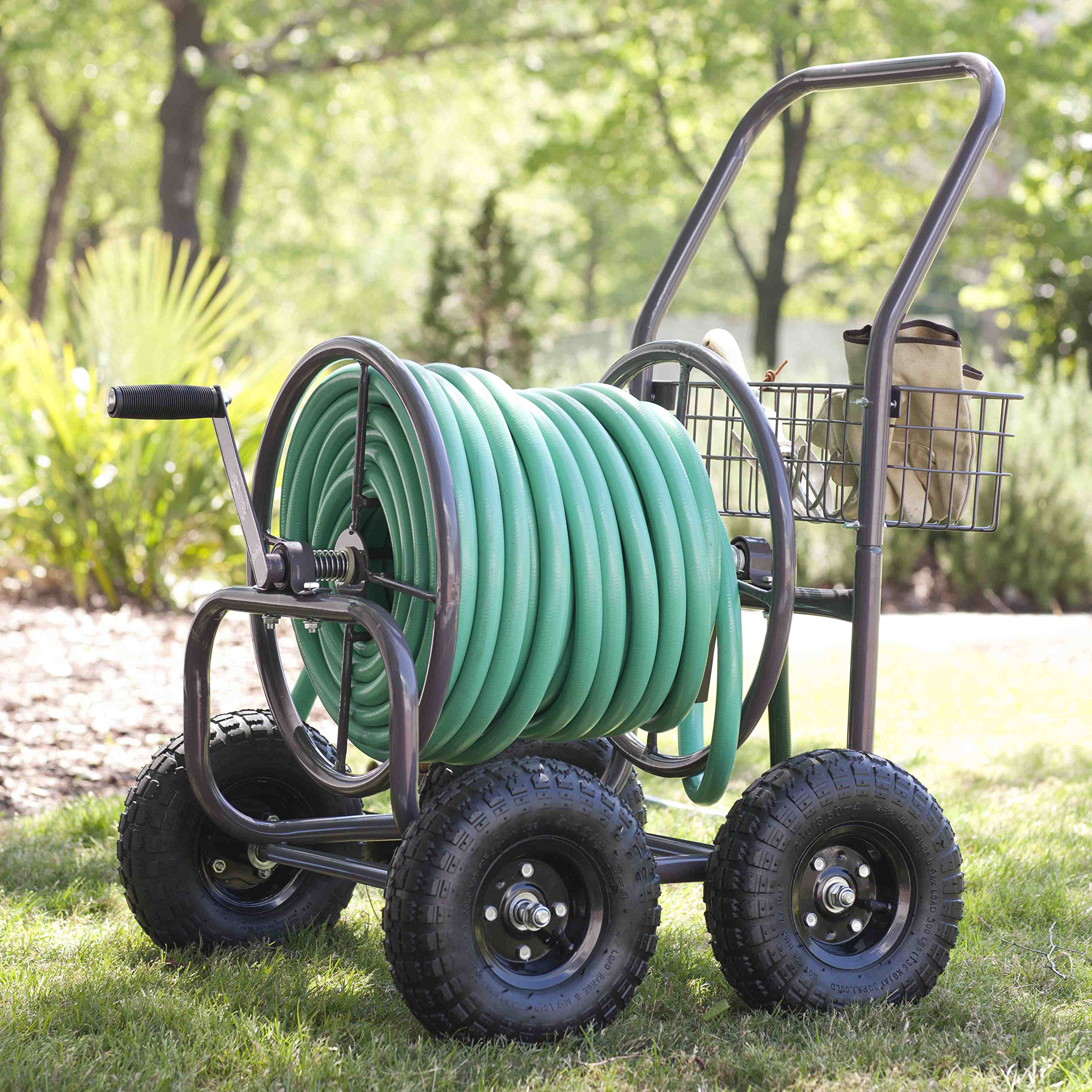 Wendes Kem Metal Cart Hose Reel | Wayfair