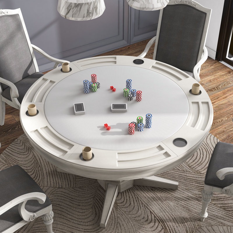 Furniture Of America 54'' Foldable Poker Table | Wayfair