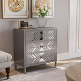 Mirrored Cabinets & Chests You'll Love | Wayfair