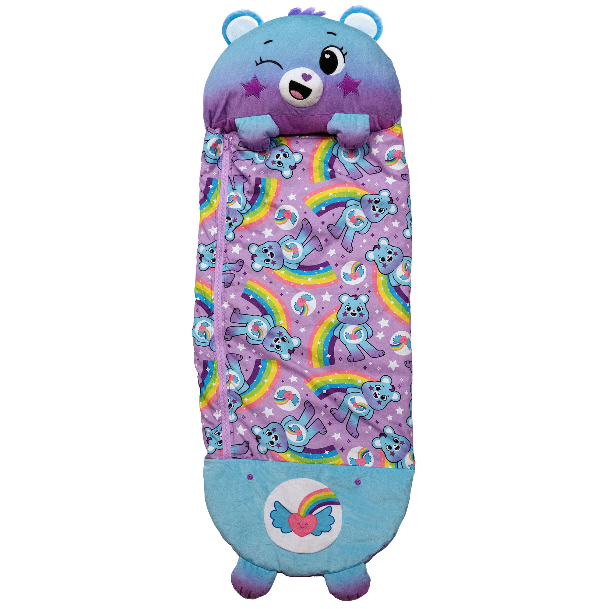 Dovecove Happy Nappers: Care Bears Sleep Sack Dream Bright Bear, 2-In-1 ...