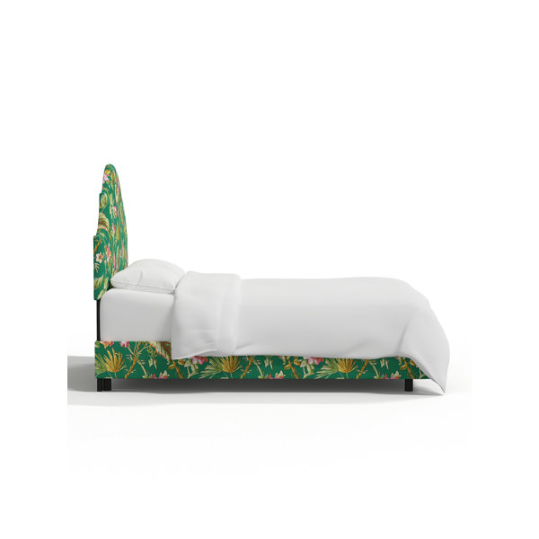 Red from Scalamandre Crafted by Cloth & Company Geneva Bed in Pattern ...