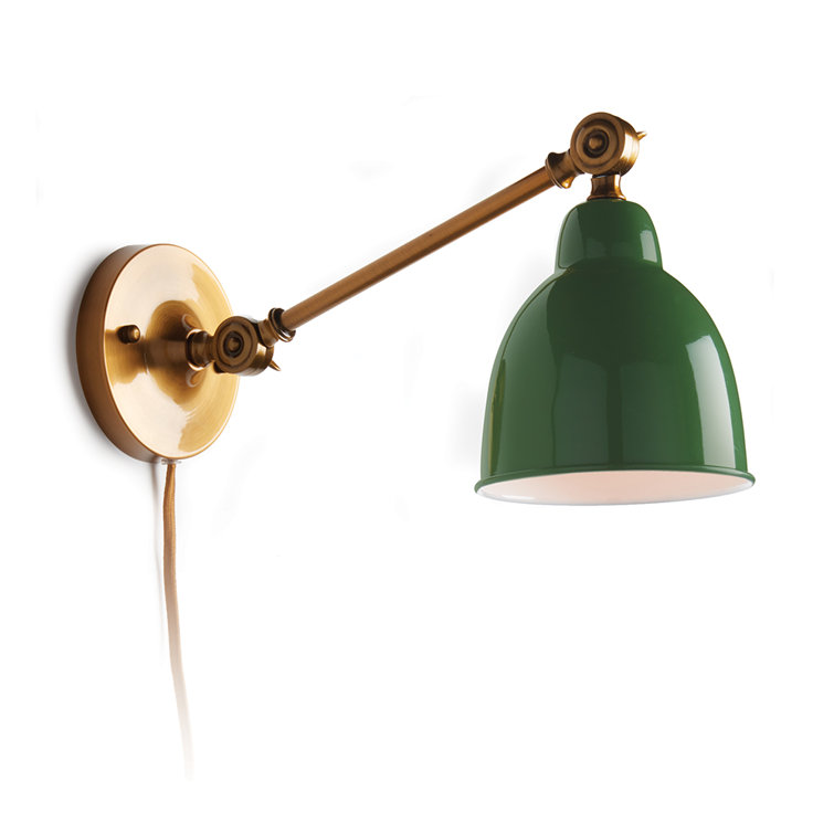 Charlton Home® Lutterworth Plug-in Armed Sconce - Wayfair Canada