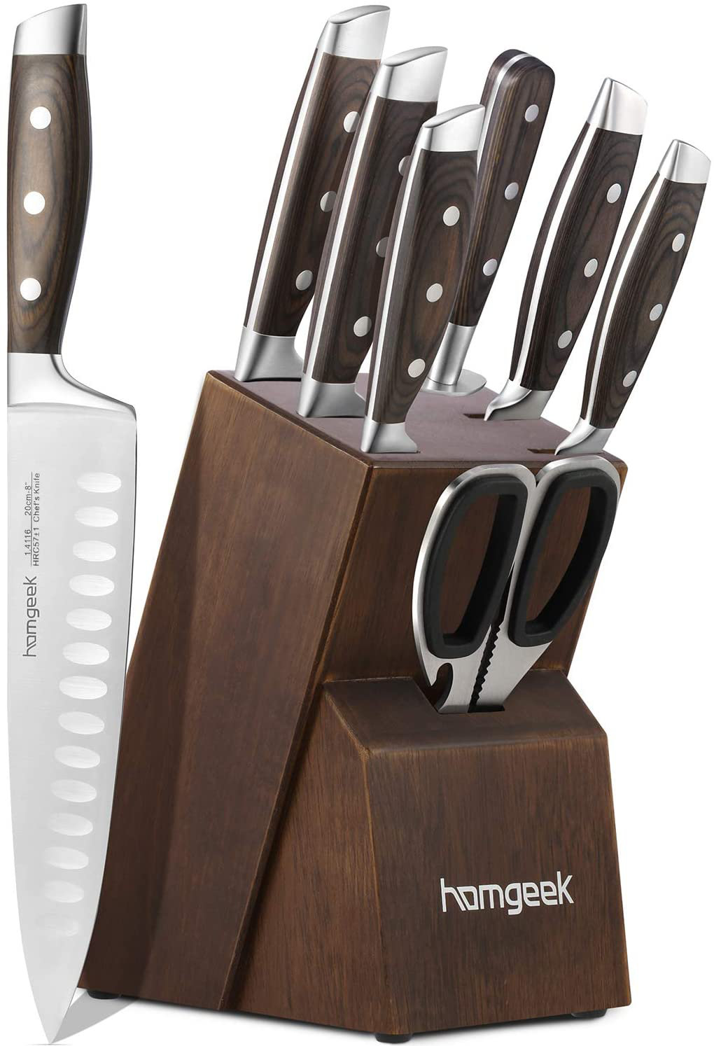Homgeek Assorted Knife Set | Wayfair