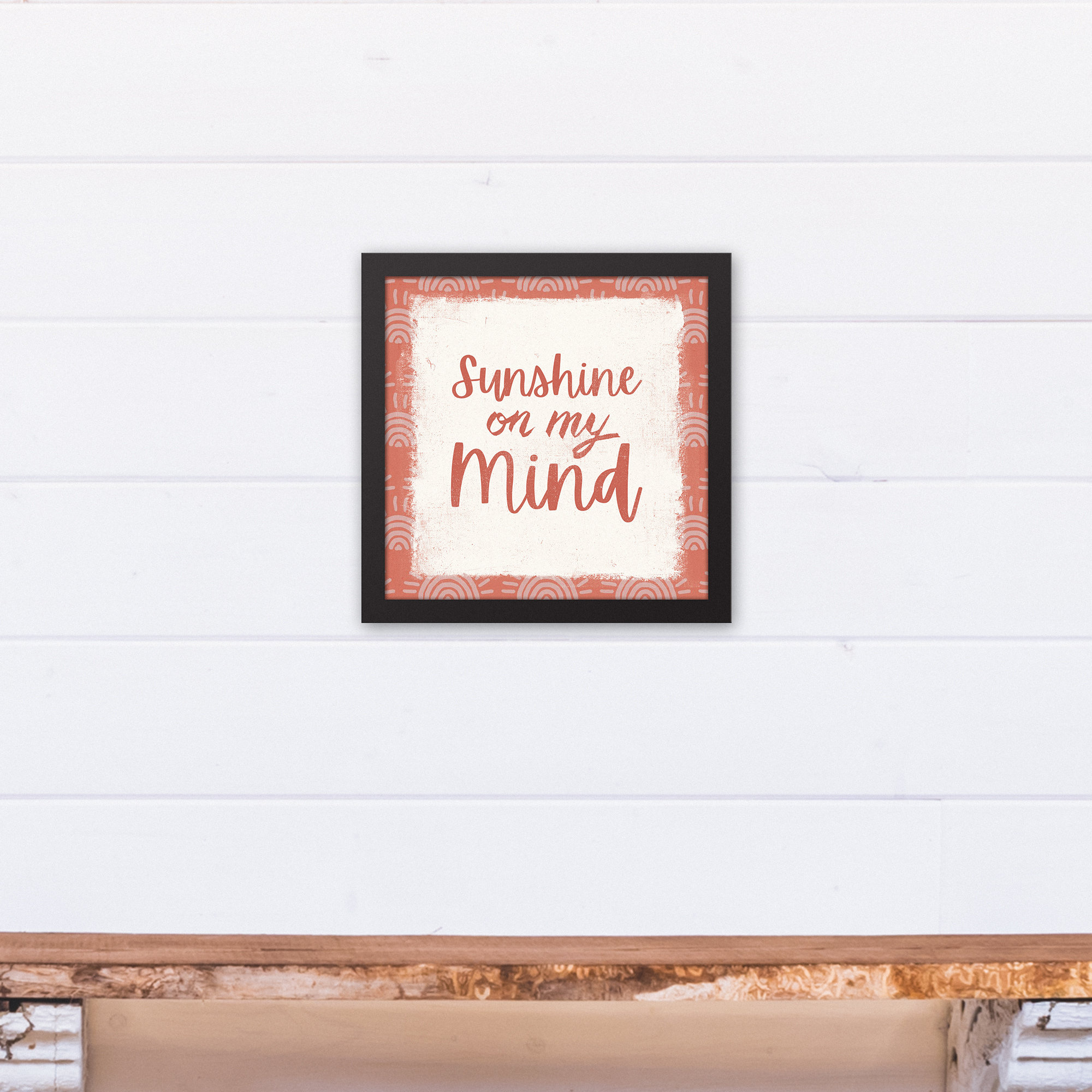 Trinx Sunshine on my Mind Pink - Picture Frame Print Canvas | Wayfair